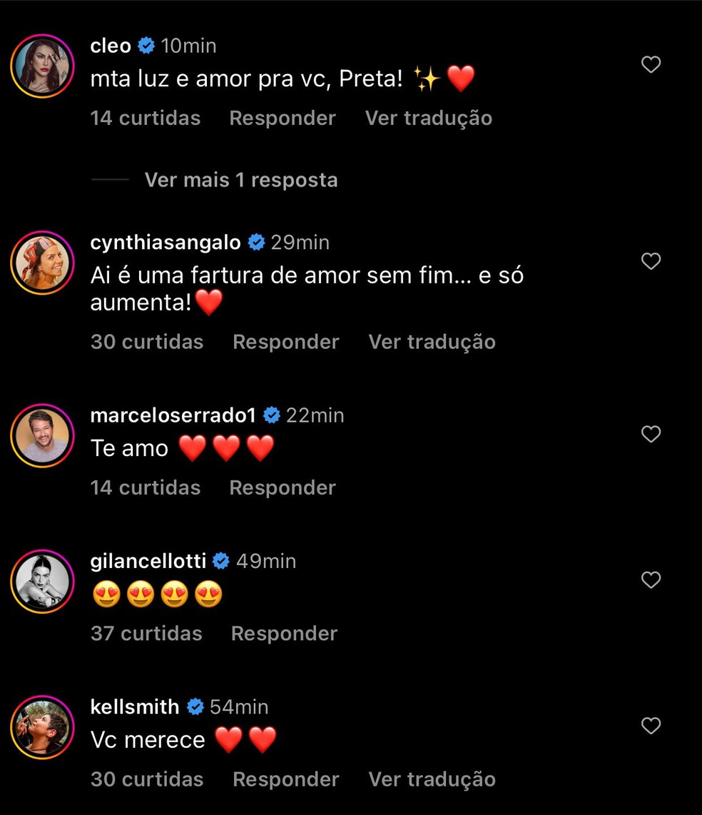 Preta Gil Compartilha Momentos Fofos Ivete Sangalo E Amigos