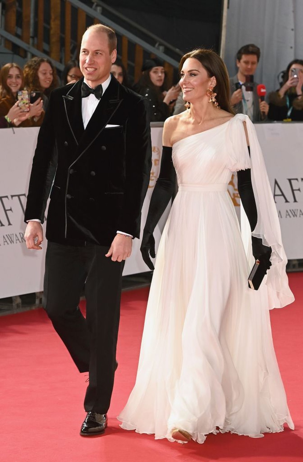 O look fashionista eleito por Kate Middleton para o BAFTA 2023