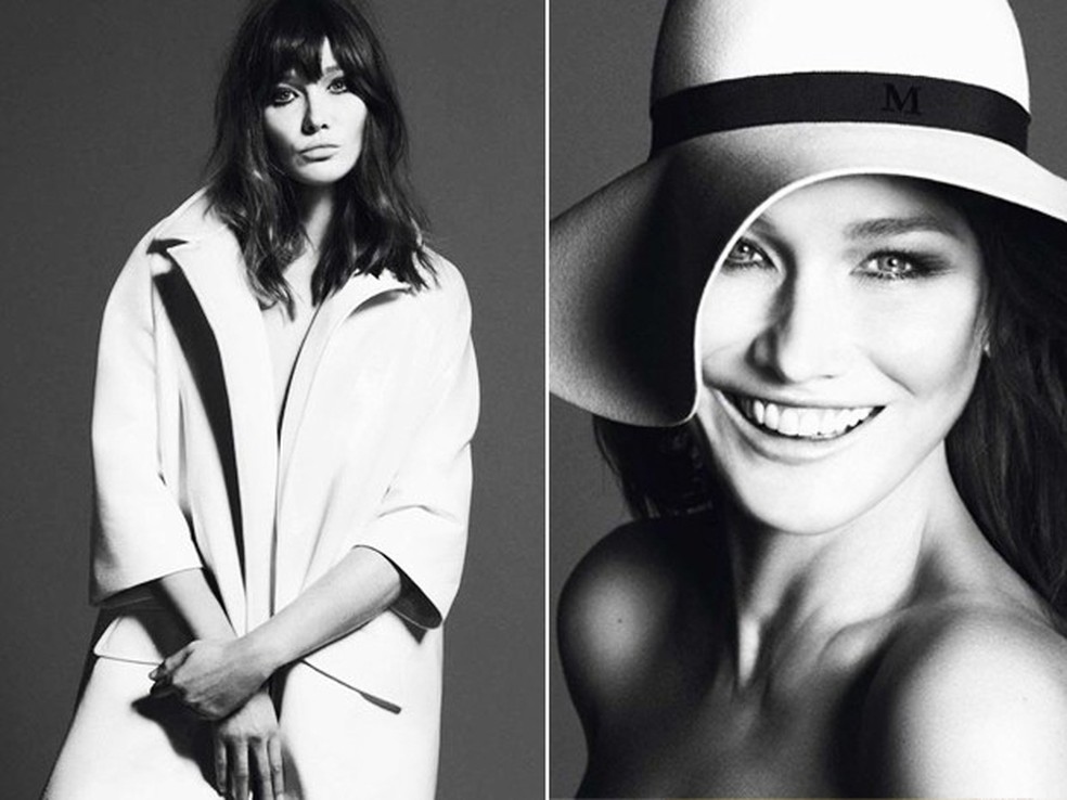 Carla Bruni na Vogue francesa: veja as fotos