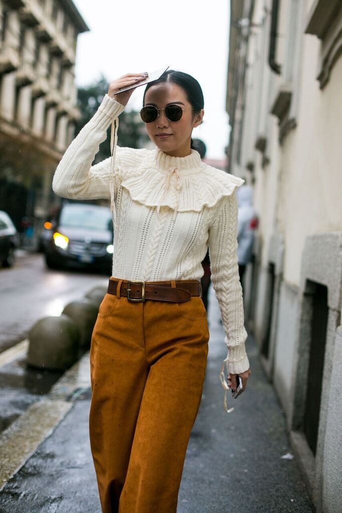 Street style: cores fortes e mix de estampas no último dia da MFW