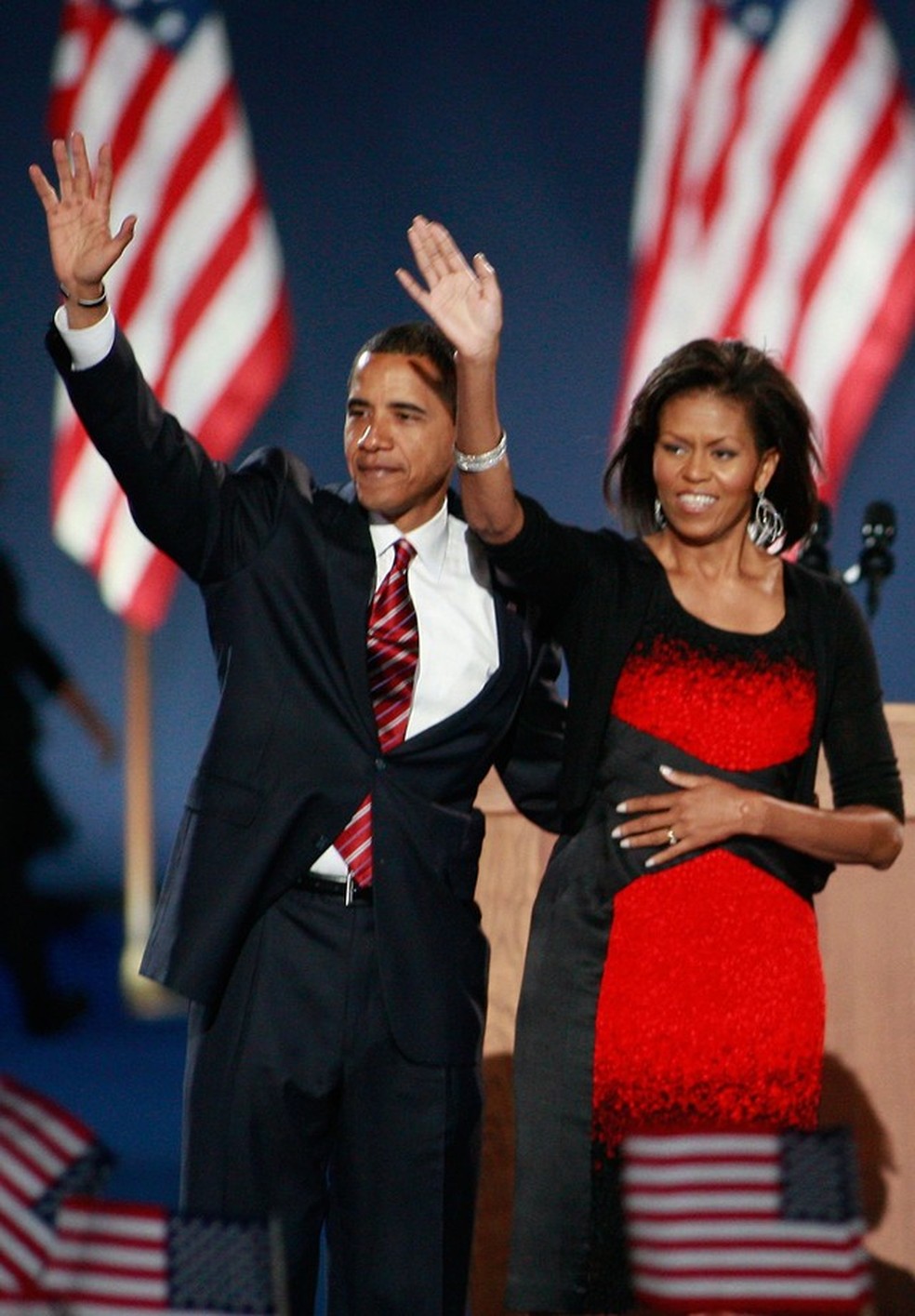 A mensagem por trás do look usado por Michelle Obama no encontro com ...