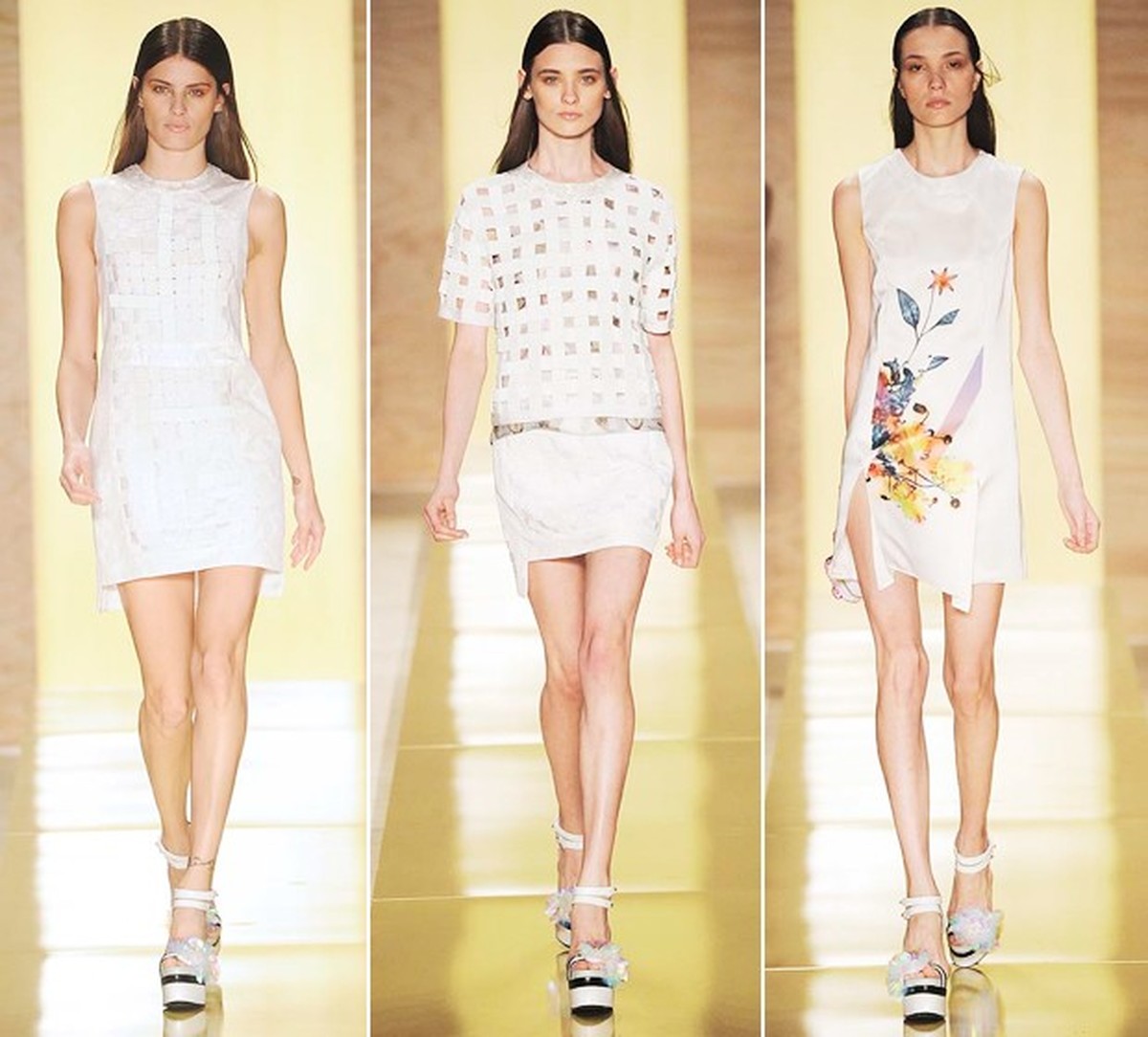 A mini é o máximo: comprimento curto é hit nas passarelas do Fashion Rio