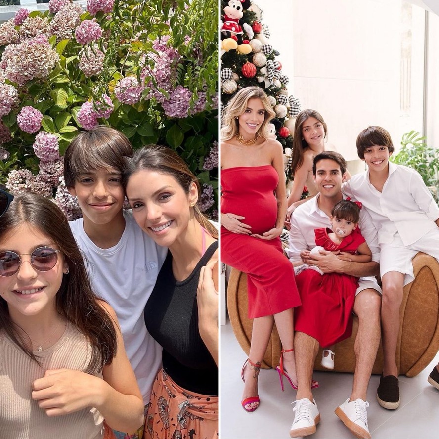 Carol Celico comenta relação dos filhos com Carol Dias, esposa de Kaká ...