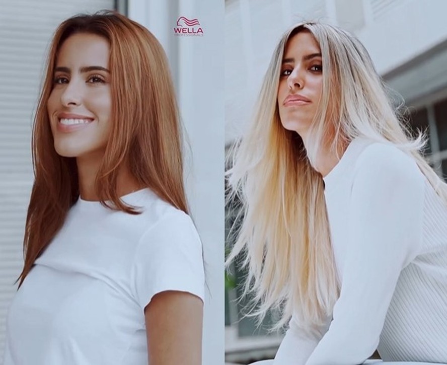 Ana Morais radicaliza o visual e surge com fios platinados