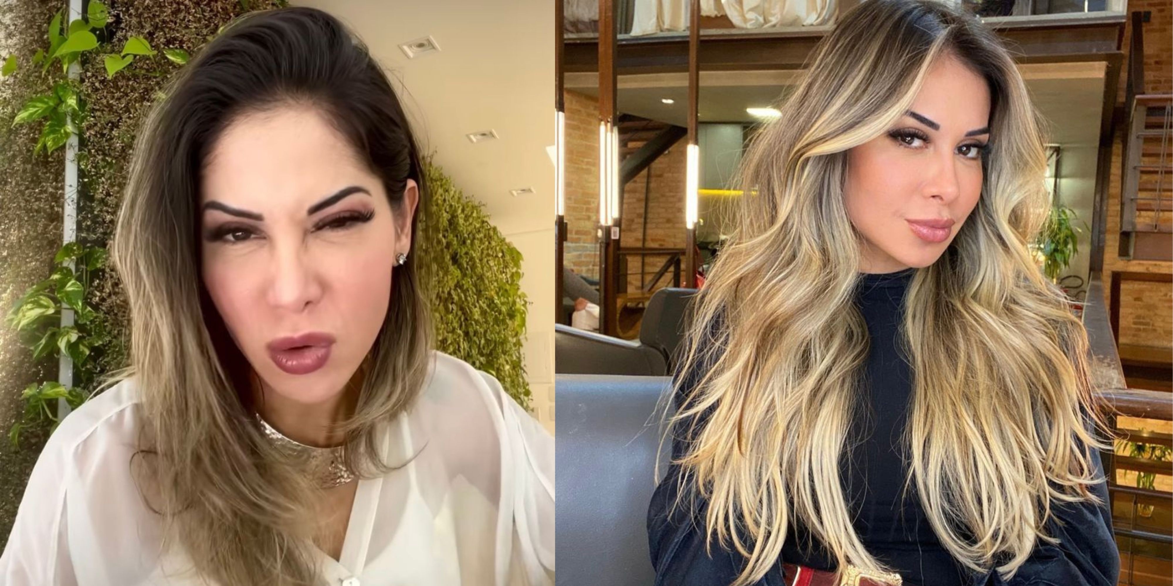 Maíra Cardi aposta em novo visual; compare