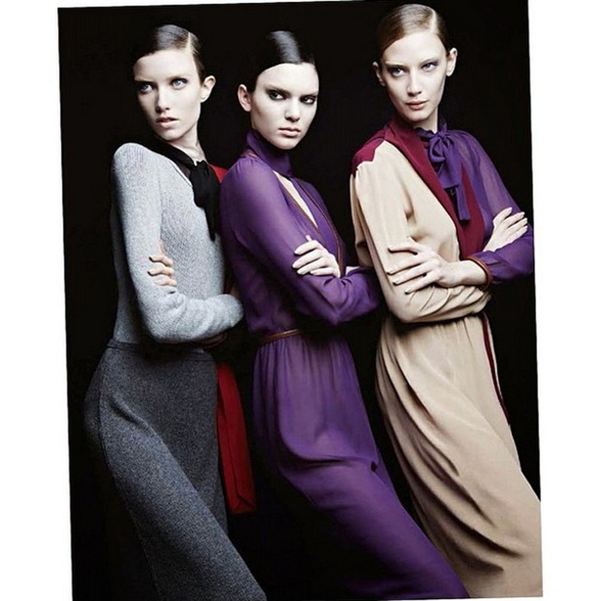 Kendall Jenner estrela editorial by Patrick Demarchelier para Vogue Paris