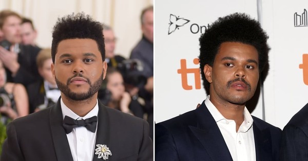 The Weeknd aparece irreconhecível no tapete vermelho