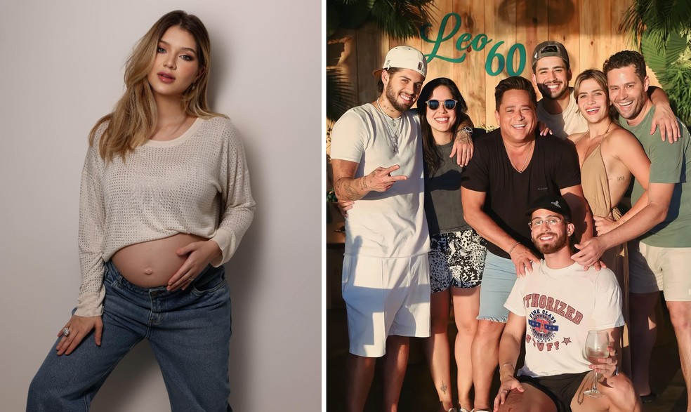 Lyandra Costa celebra 34 semanas de gestação