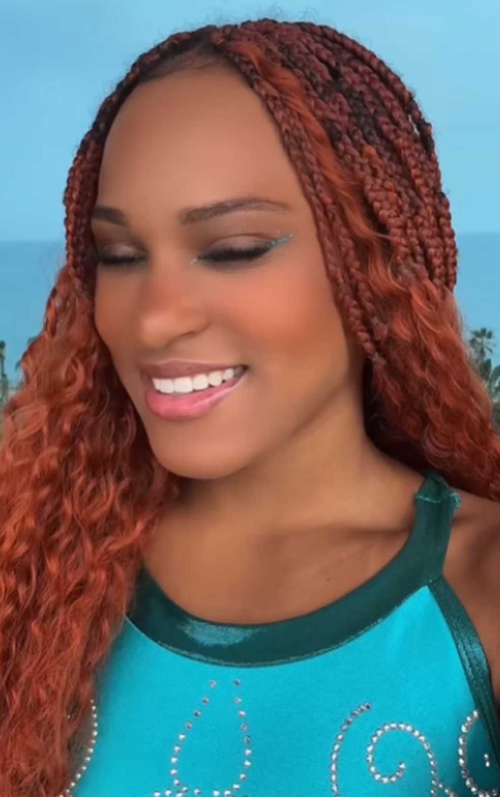 Rebeca Andrade Surge Com Visual Novo E Chama Atenção Dos Fãs Definitivamente Minha Cor