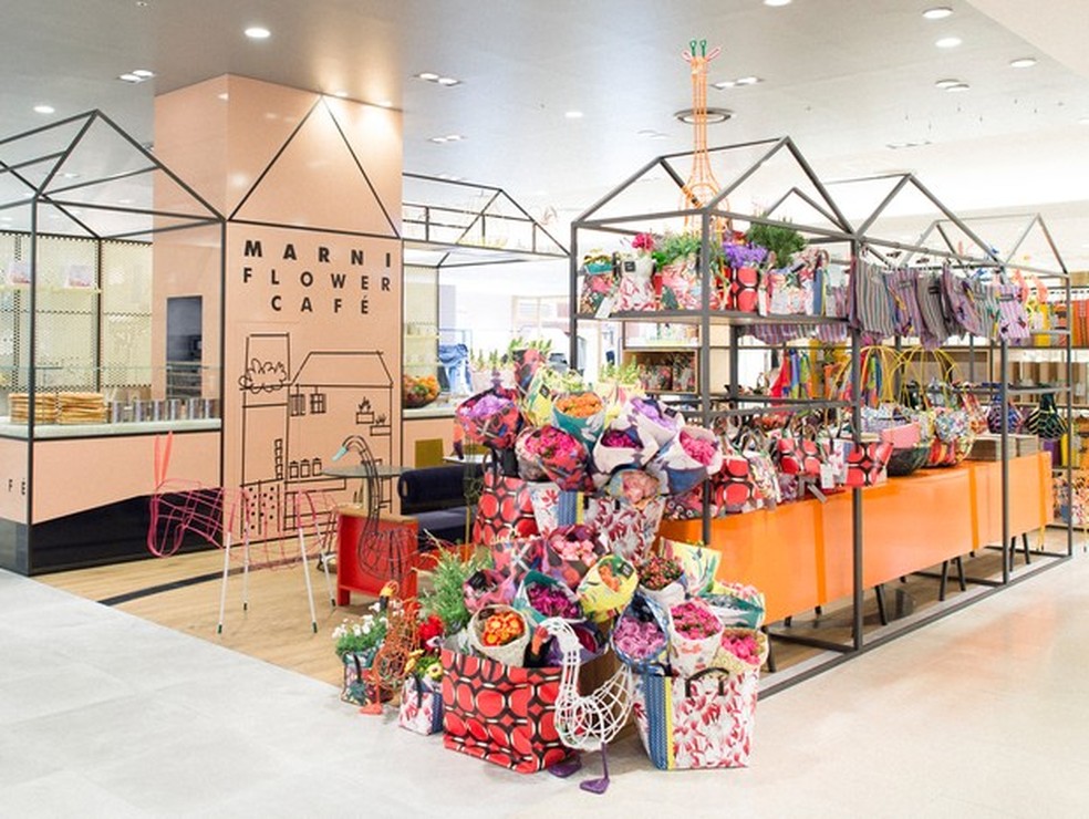 Marni Flower Café: grife inaugura sua primeira cafeteria, no Japão