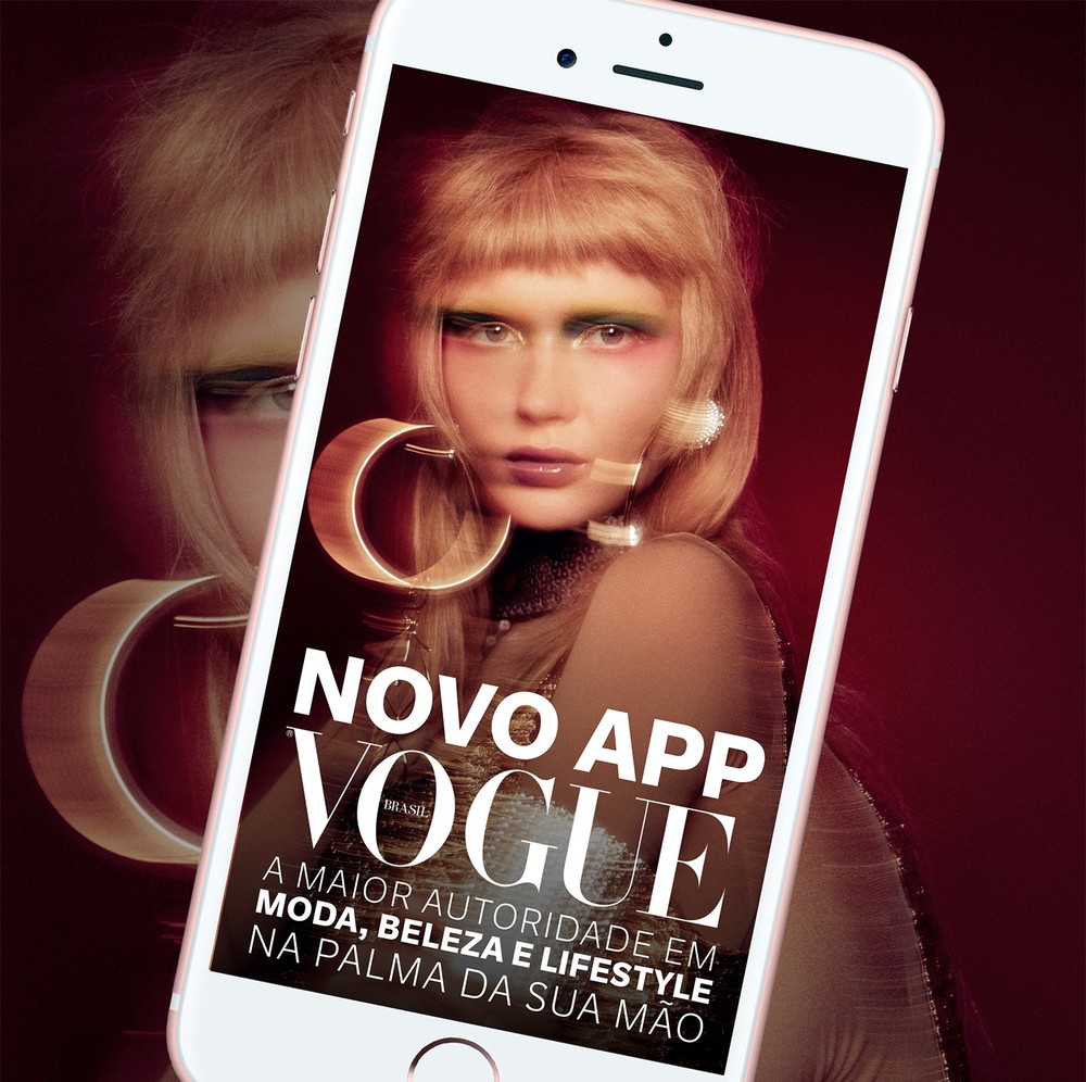 Leia a Vogue Brasil no seu tablet e celular com o nosso novo aplicativo