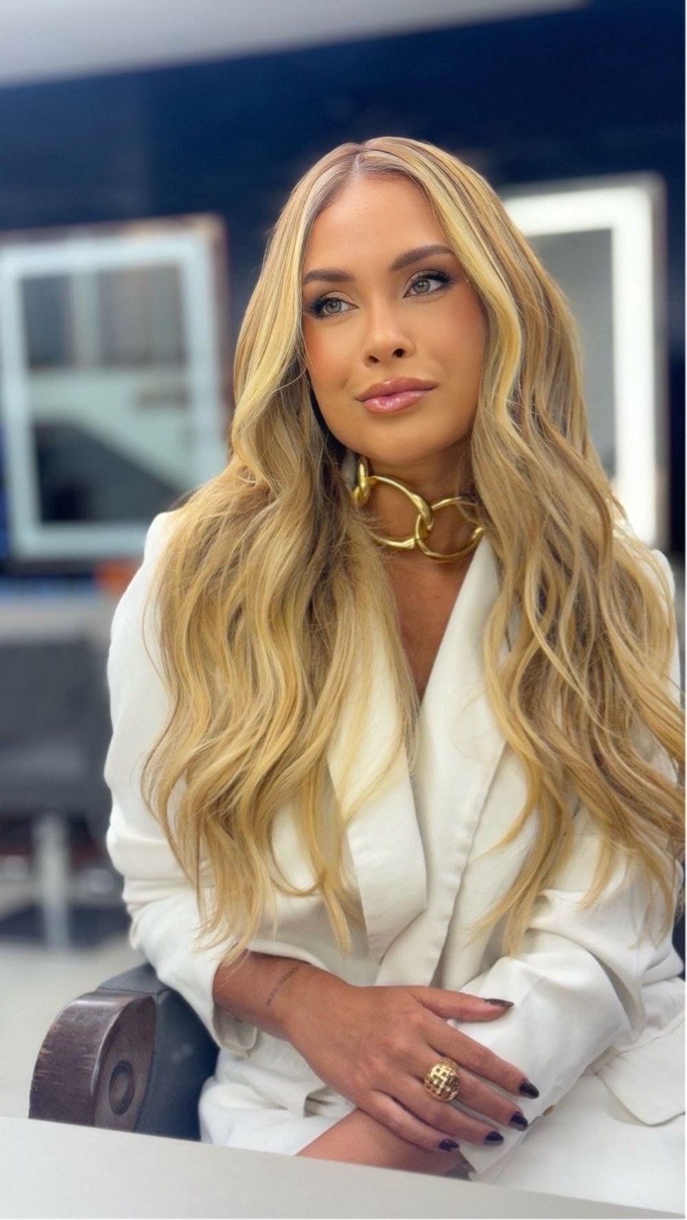 Sarah Andrade muda o visual e volta para o time das loiras: 'Um ...