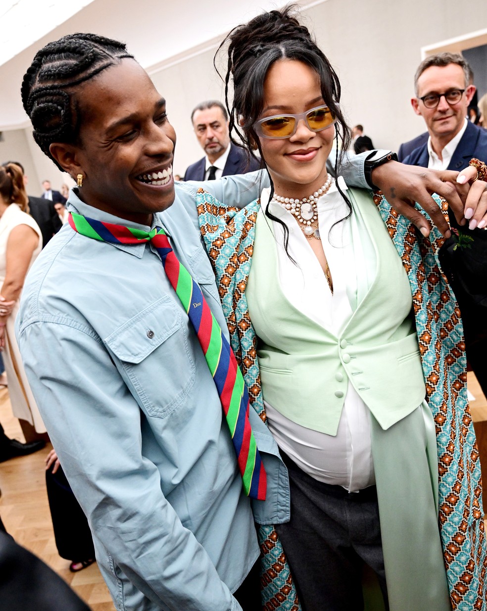 Rihanna anuncia o nascimento da terceira filha com ASAP Rocky