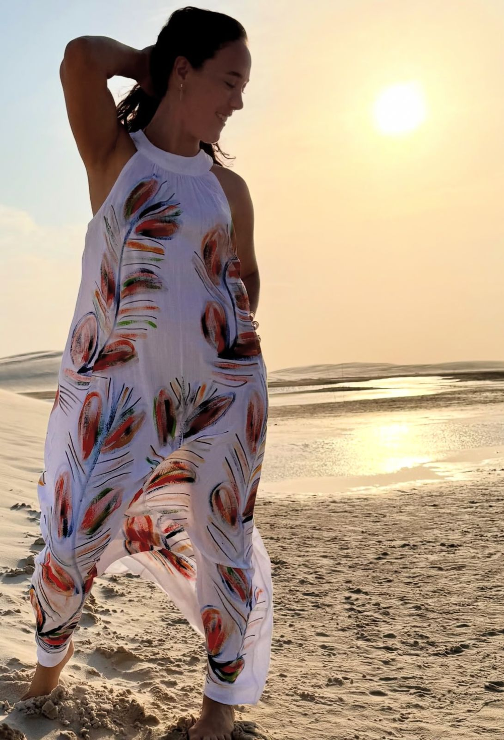Adriana Birolli é fotografada pelo marido em lua de mel nos Lençóis ...
