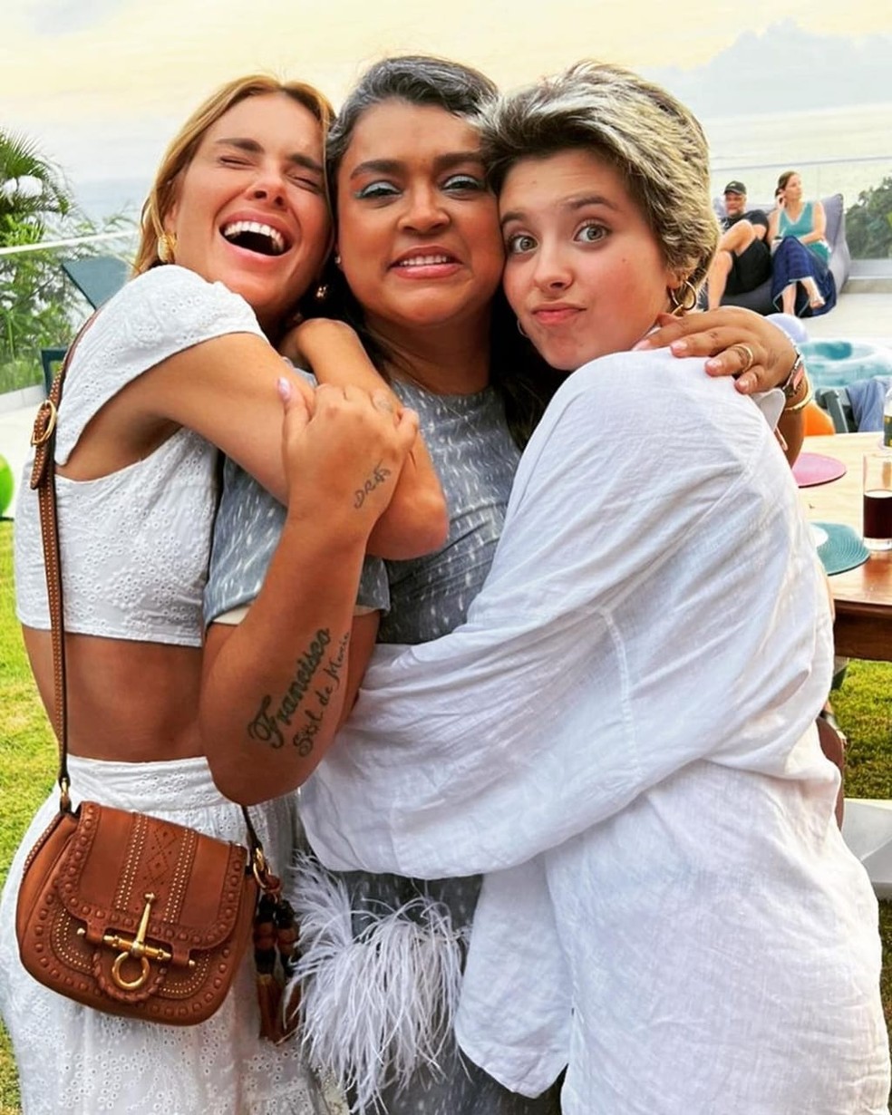 Carolina Dieckmann se derrete por Preta Gil