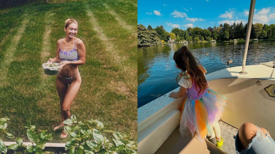 Gigi Hadid compartilha fotos da filha Khai e web reage: 