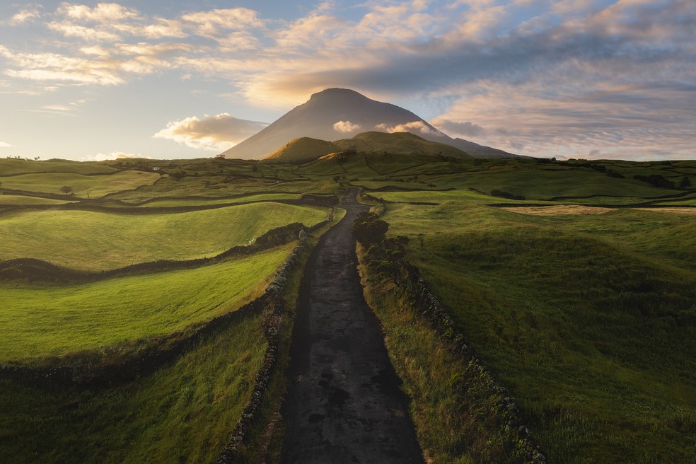 Um guia das ilhas nos Açores, em Portugal
