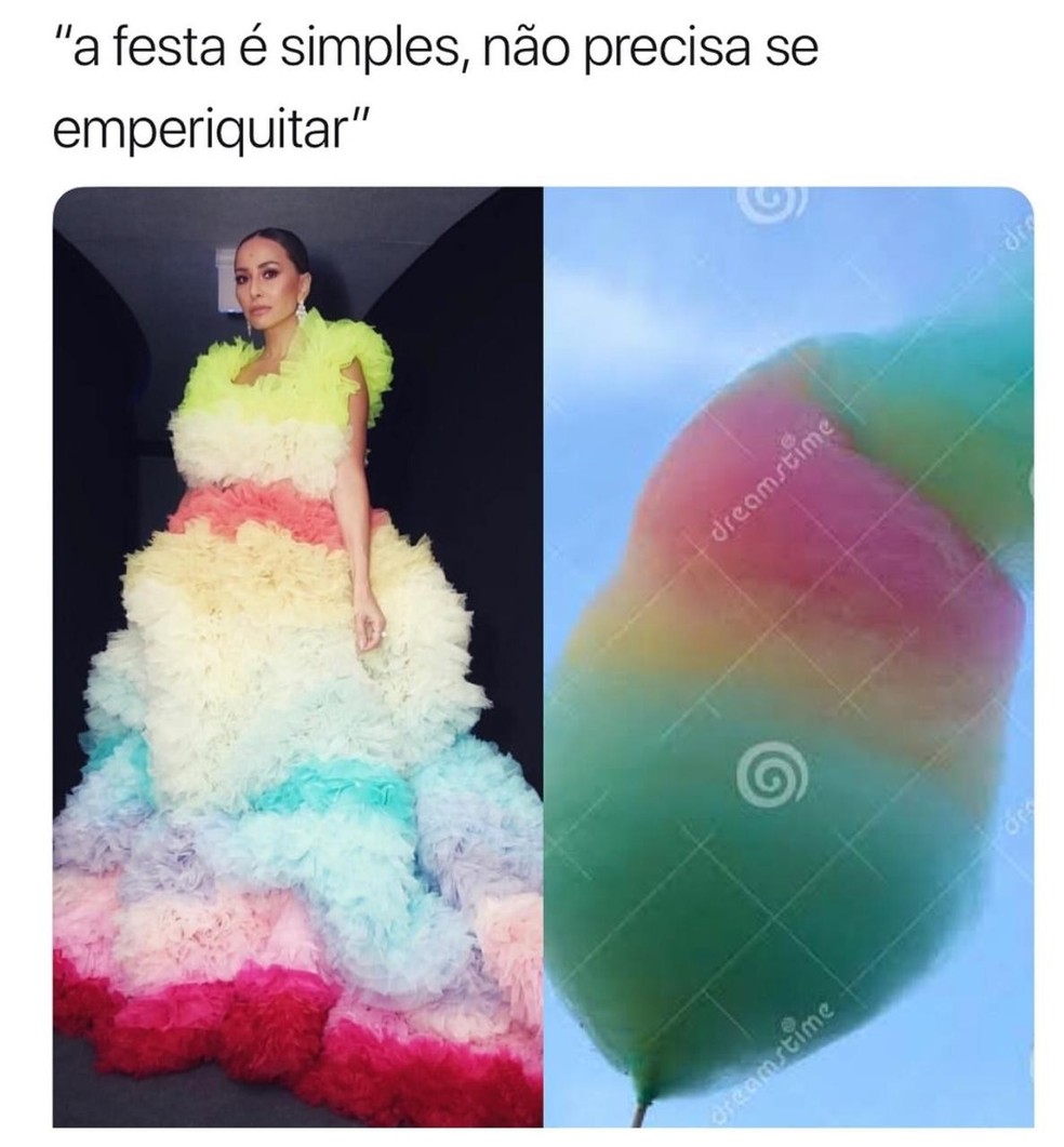 Sabrina Sato viraliza com look do Baile da Vogue