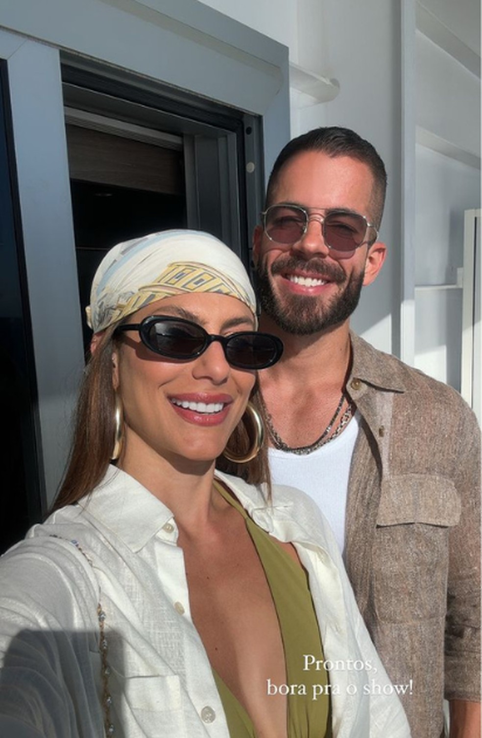 Mari Gonzalez e Pipo Marques exibem momento romântico nas redes sociais