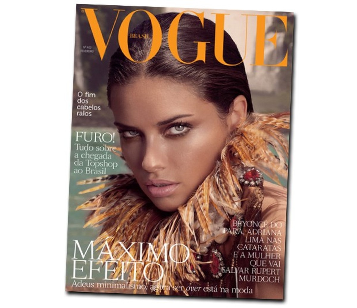E a melhor capa da Vogue Brasil em 2012 é...