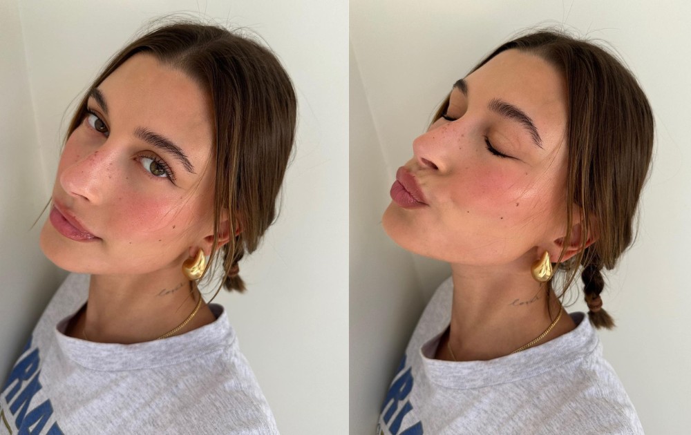 Hailey Bieber abre álbum de selfies e encanta fãs: 'Rosto angelical'