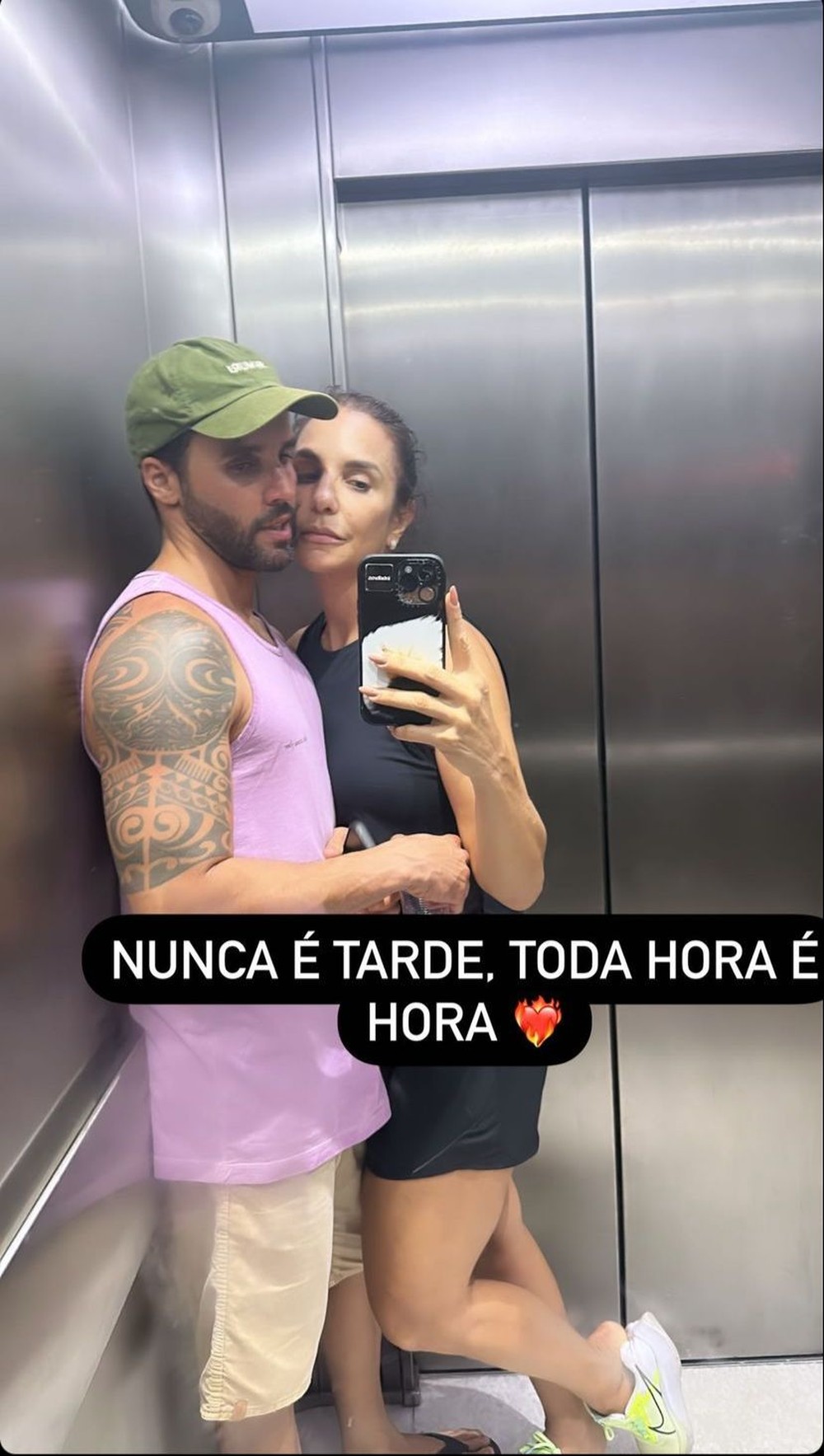Ivete Sangalo posa no maior chamego com Daniel Cady: 'Toda hora é hora'