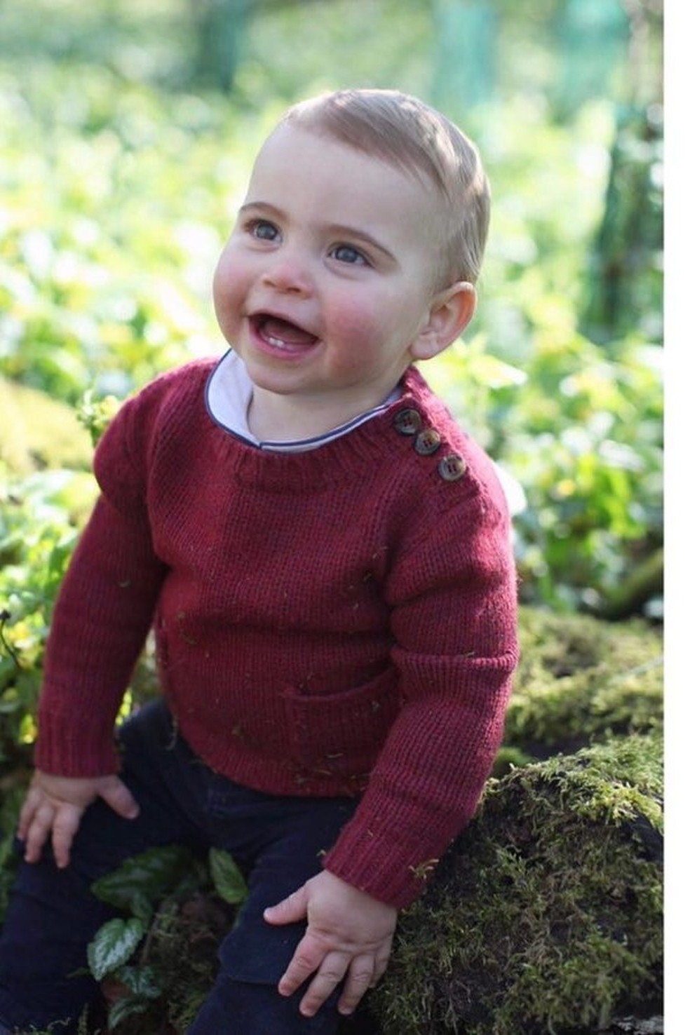 Família real divulga foto feita por Kate Middleton de príncipe Louis em ...