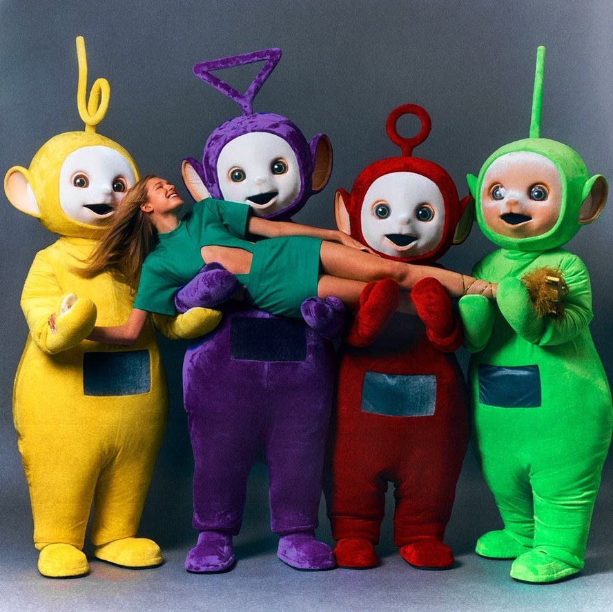 Marca britânica surpreende ao lançar botas de Teletubbies