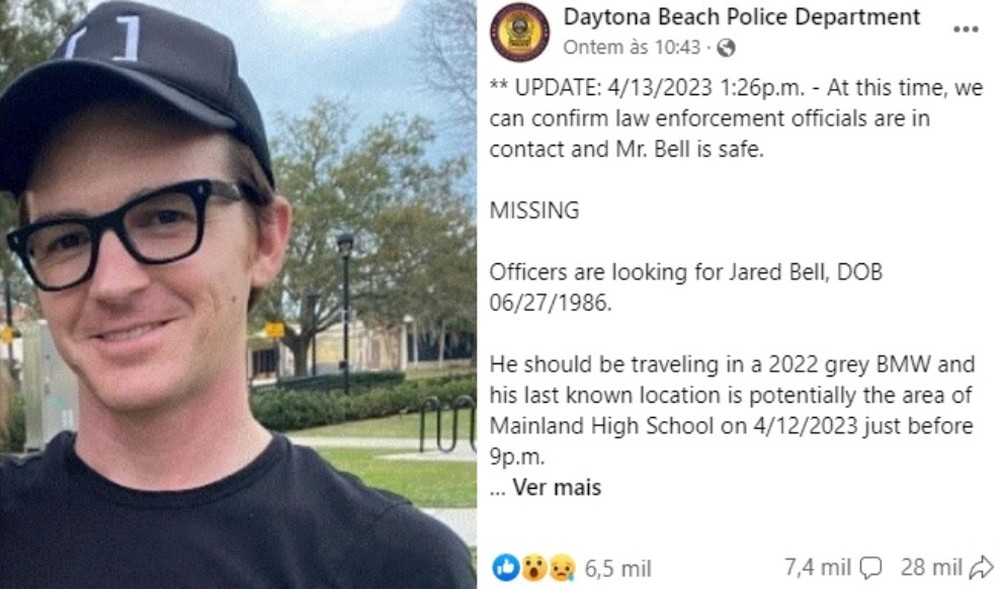 Quem é Drake Bell, ator que estava desaparecido nos EUA