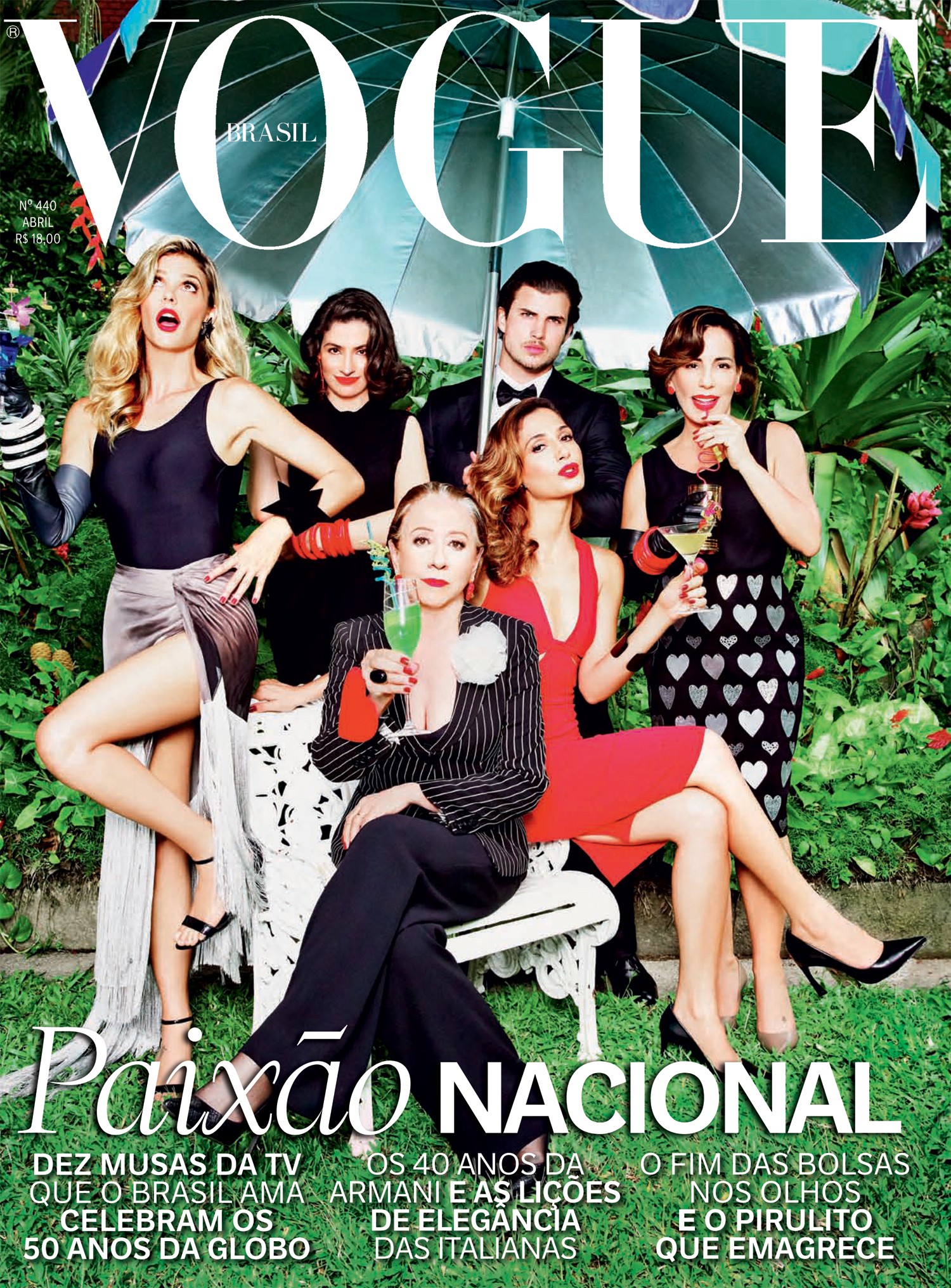 40 anos de Vogue Brasil: relembre as capas mais surpreendentes da revista