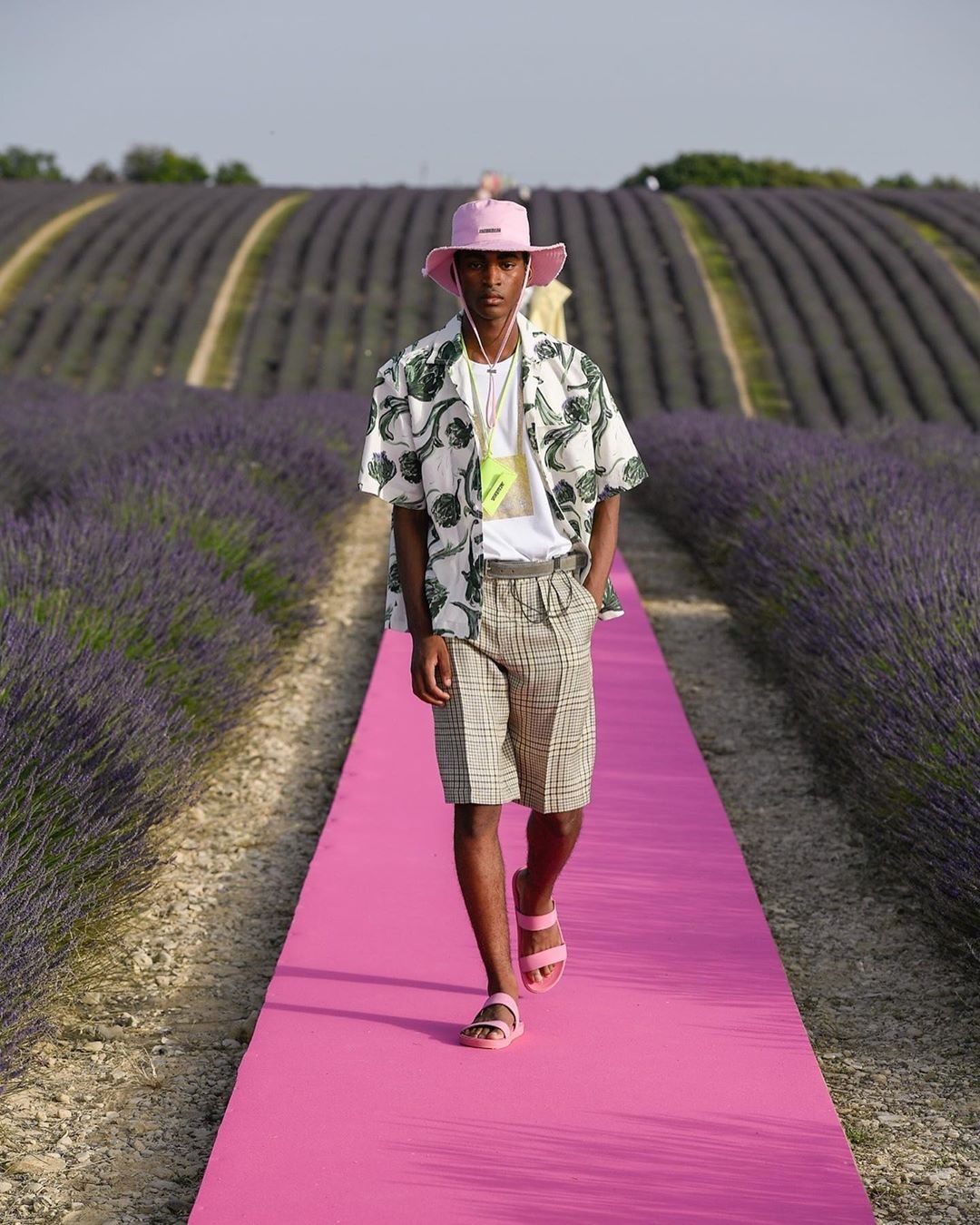 Jacquemus celebra 10 anos de sua marca com desfile em campo de lavanda ...