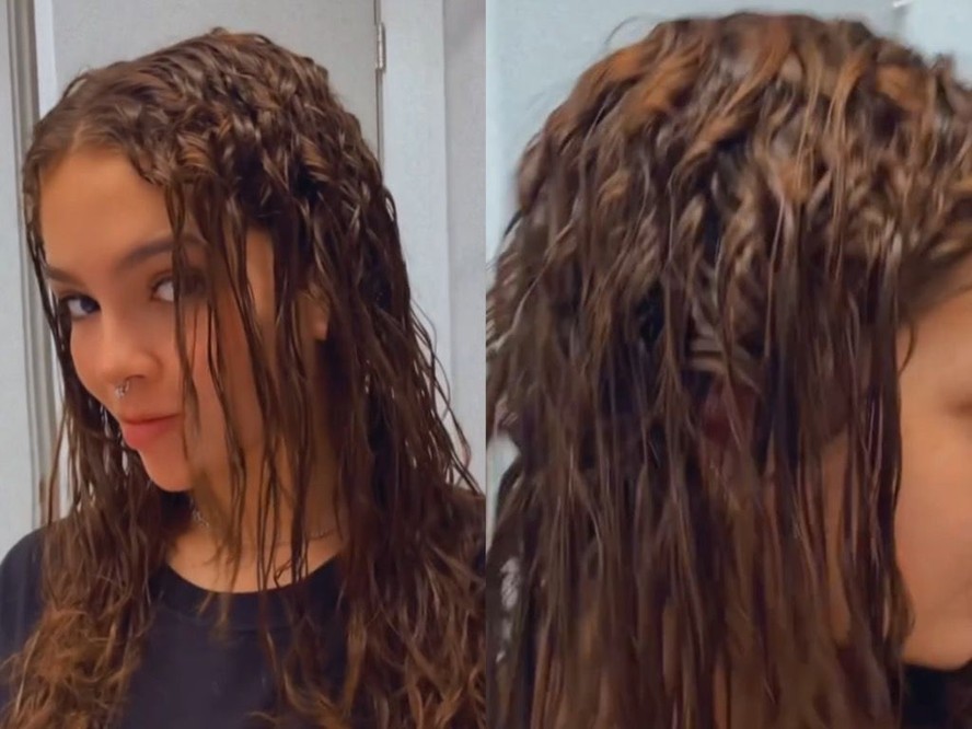 Mel Maia mostra evolução de transição capilar