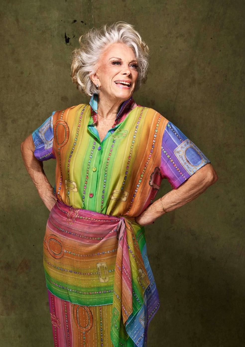 Aos 86, Ilka Soares posa para The Paradise