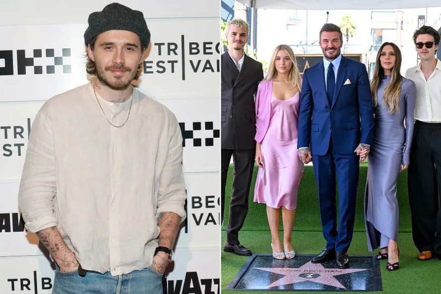 Brooklyn Beckham não comparece a homenagem de David Beckham na Calçada ...