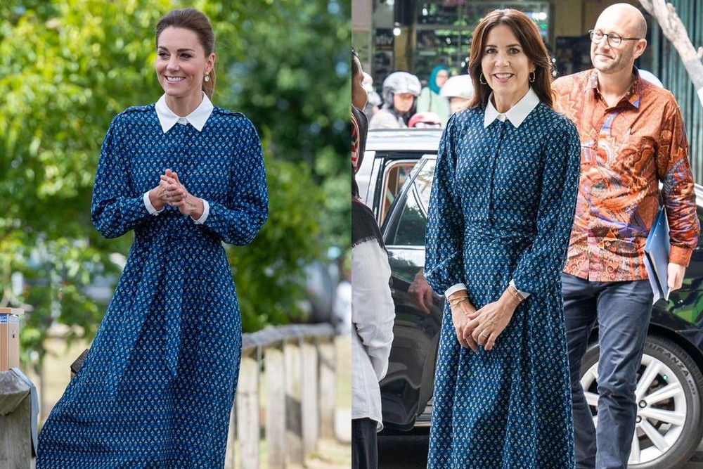 15 vezes em que Kate Middleton e a Princesa Mary vestiram praticamente ...