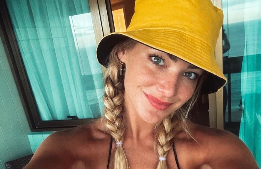 Bárbara Heck celebra a volta do sol no Rio de Janeiro