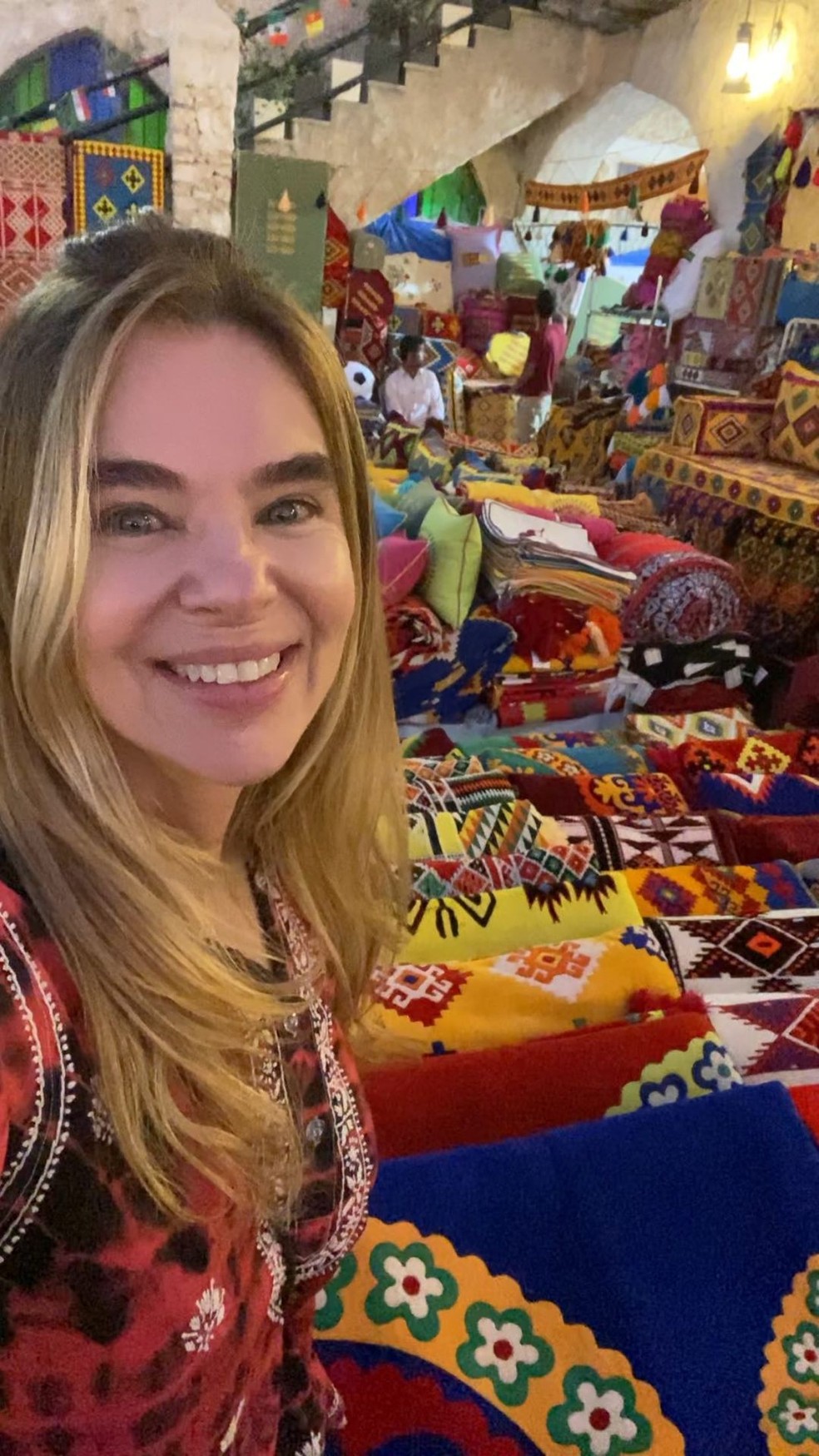 Galvão Bueno abre álbum de fotos de passeio por Doha com a esposa ...