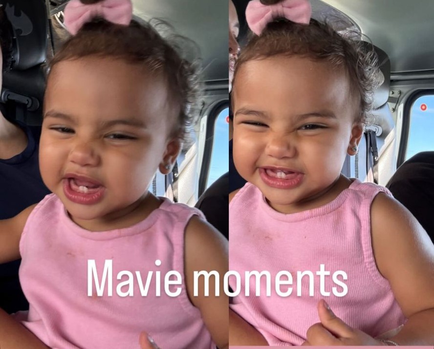 Neymar exibe momentos fofos de Mavie