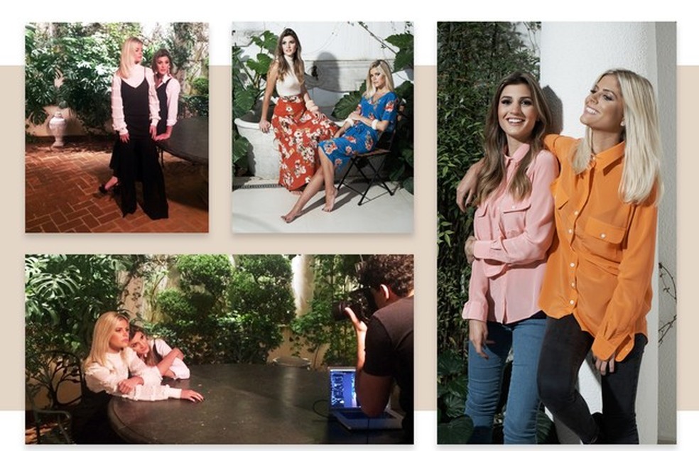 Lala e Maria Rudge são estrelas do alto-verão da Mixed