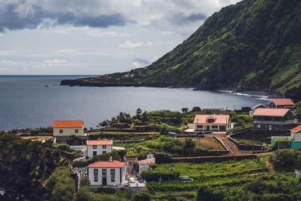 Um guia das ilhas nos Açores, em Portugal