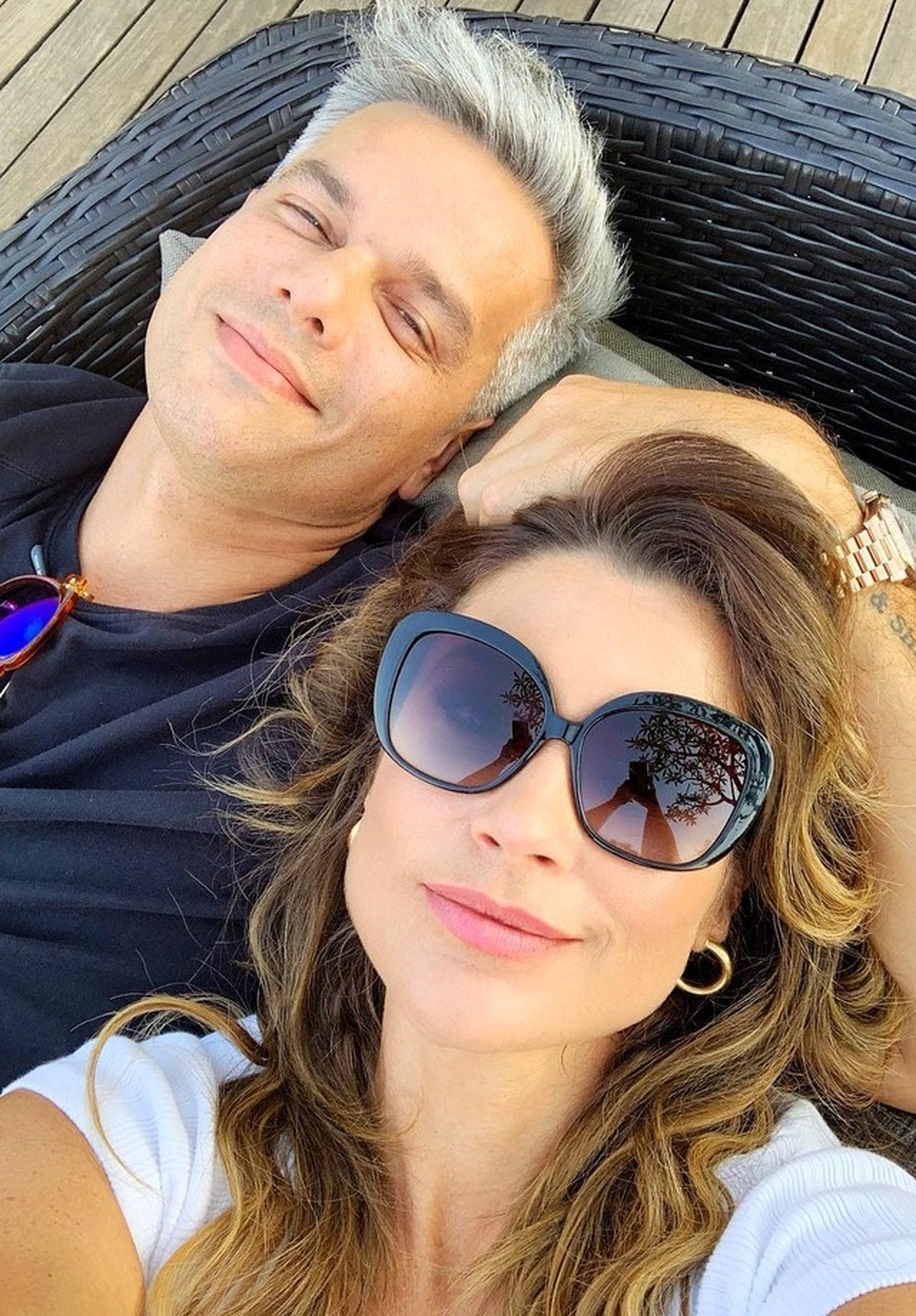 Flávia Alessandra E Otaviano Costa Posam Cheios De Estilo Sextamos