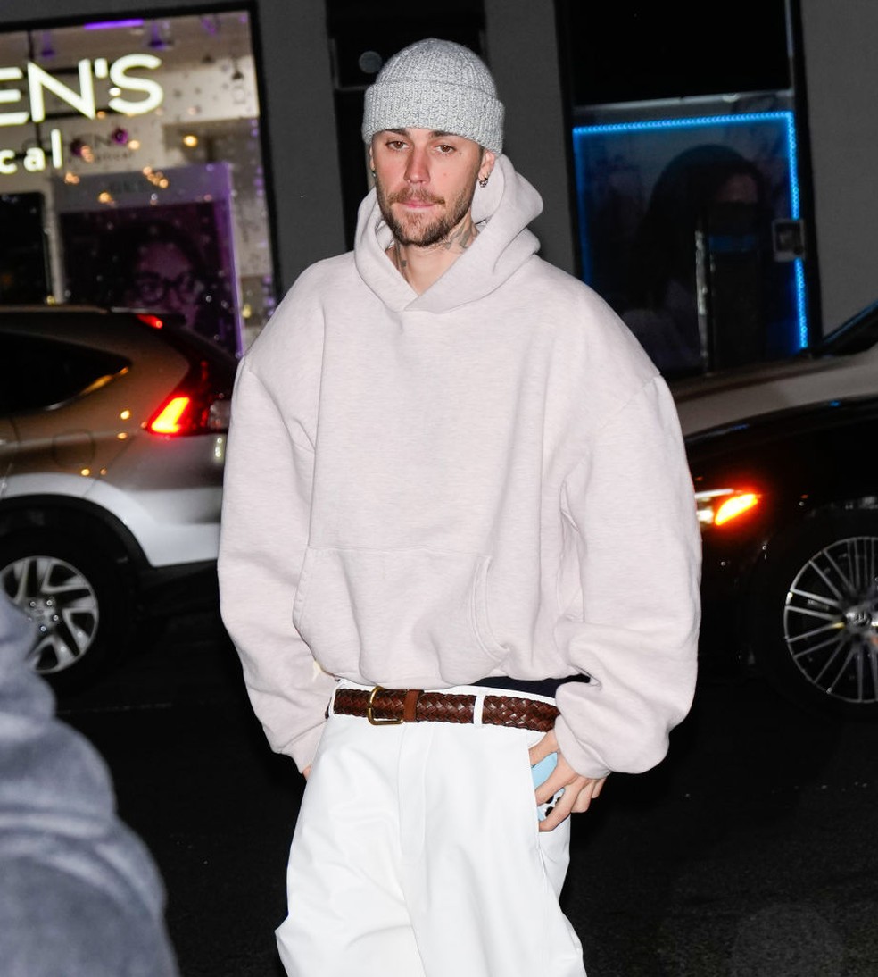 Visual novo! Justin Bieber se surpreende com o crescimento de sua barba ...