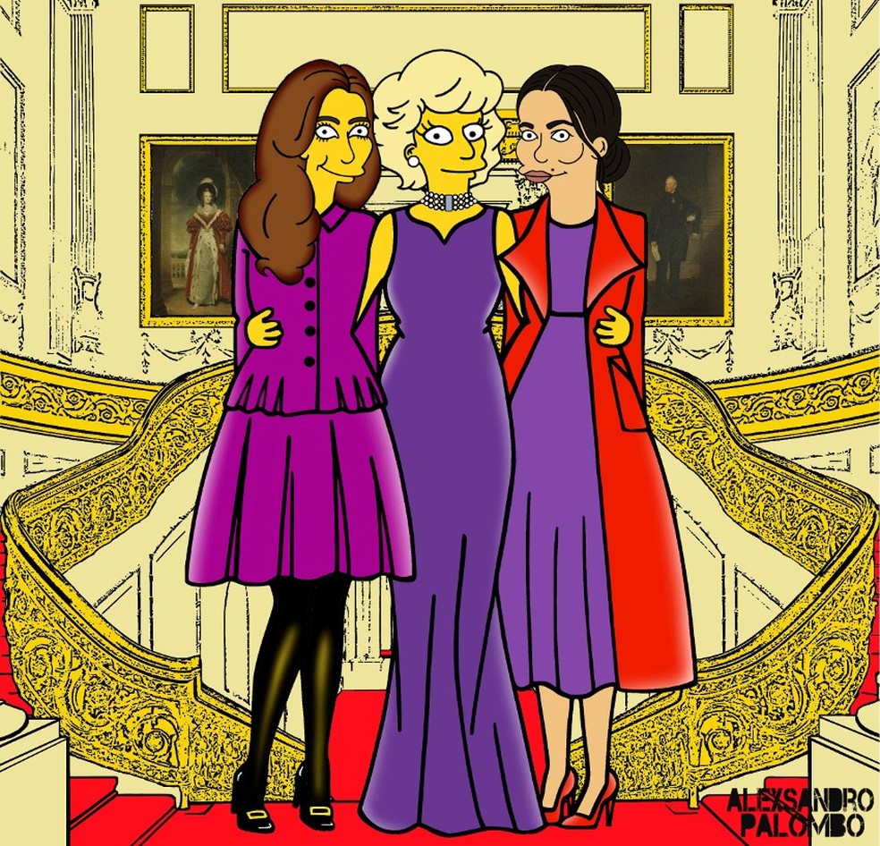 Meghan Markle vira personagem de Os Simpsons
