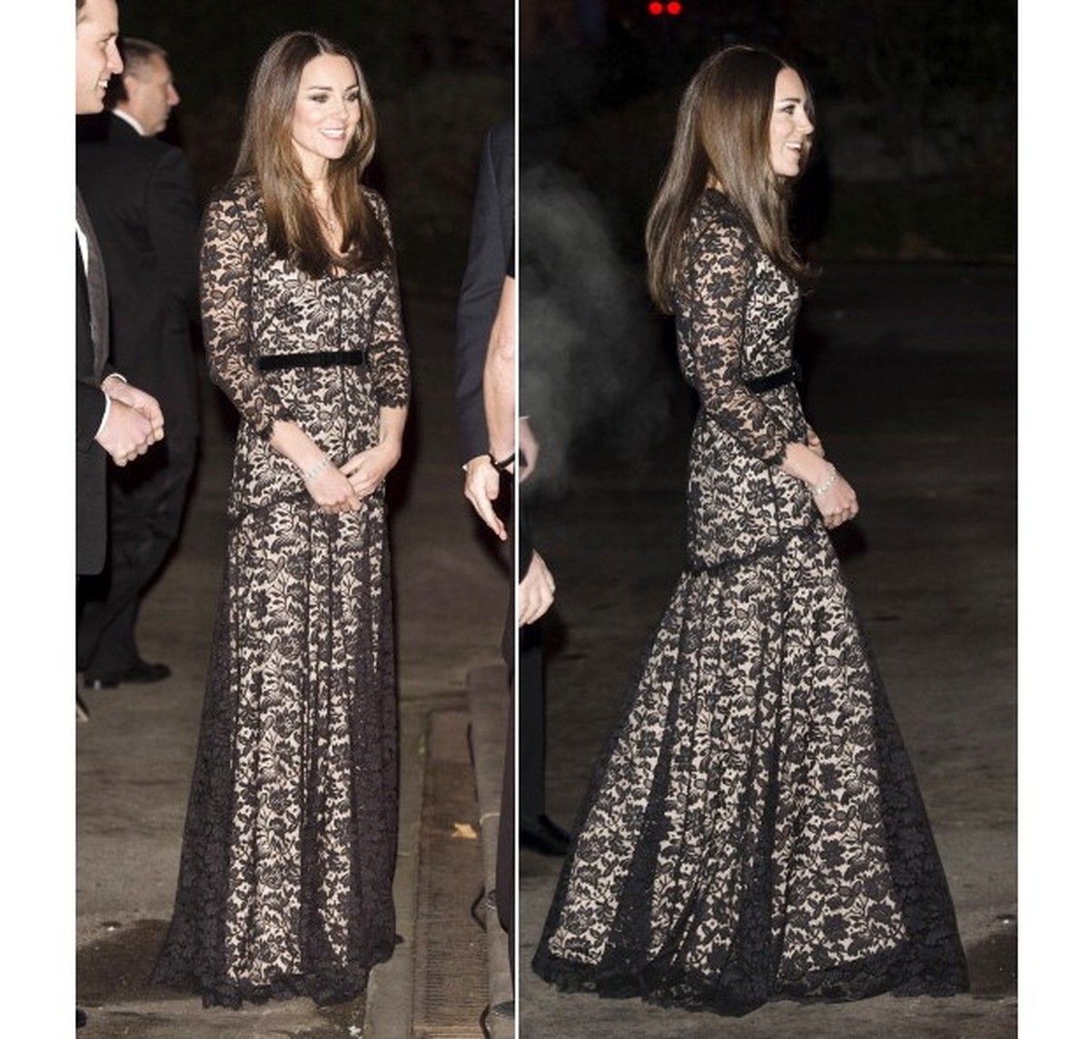 Kate Middleton repete vestido de gala pela terceira vez para evento em ...