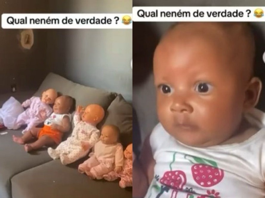 Vídeo fofo confunde web com 'bebê boneca'
