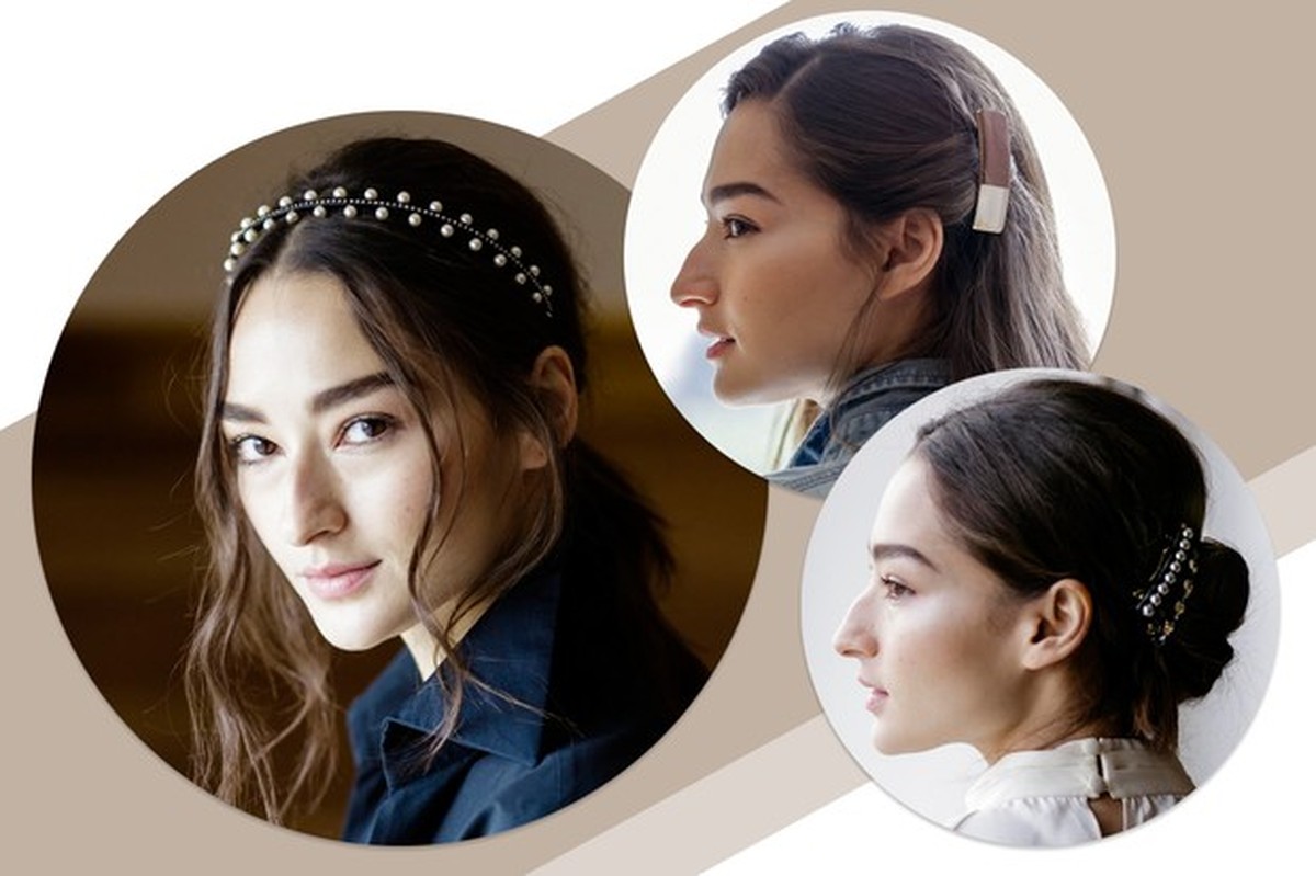 Tiara e presilhas: Bruna Tenório ensina a fazer três penteados