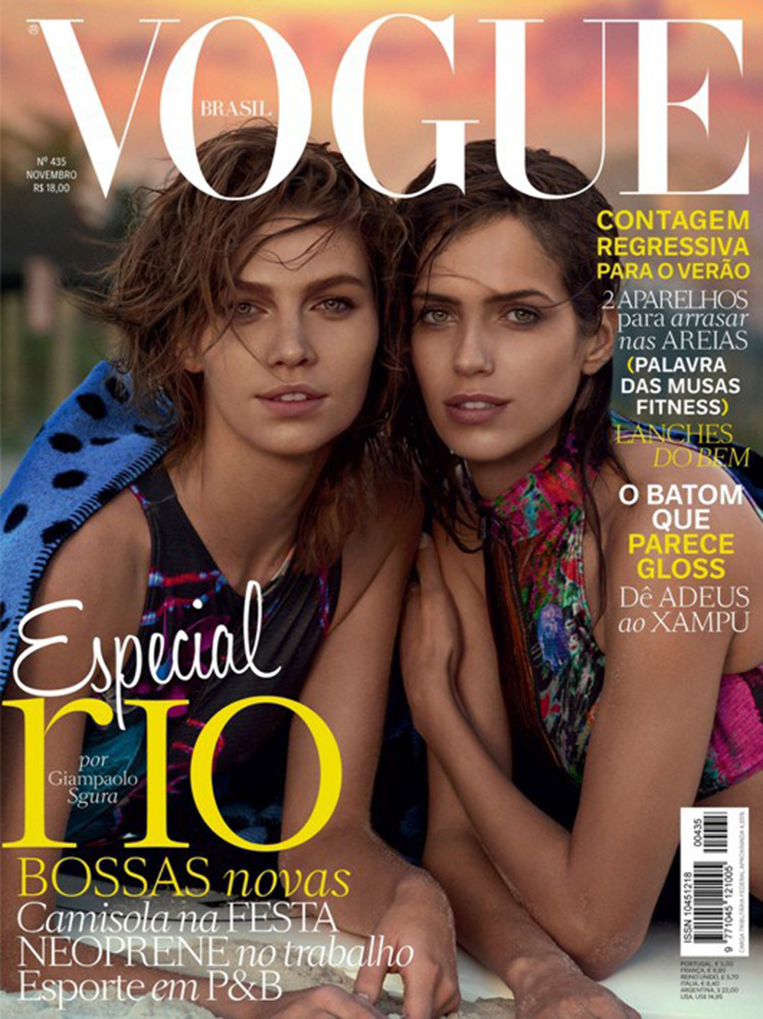 Verão na capa: as edições mais quentes da Vogue ao redor do globo