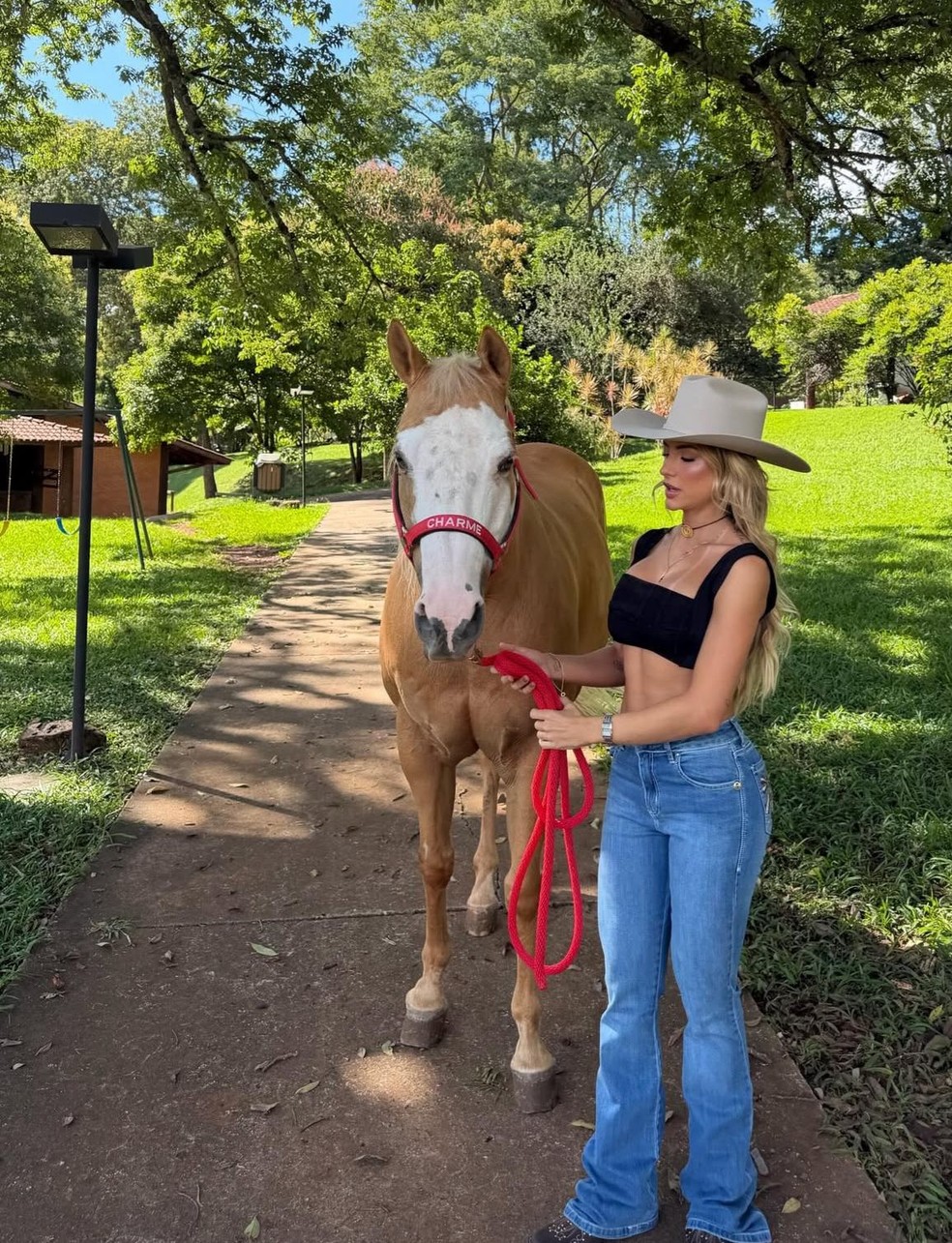 Gabi Martins posa em meio à natureza: 'Minha paixão'