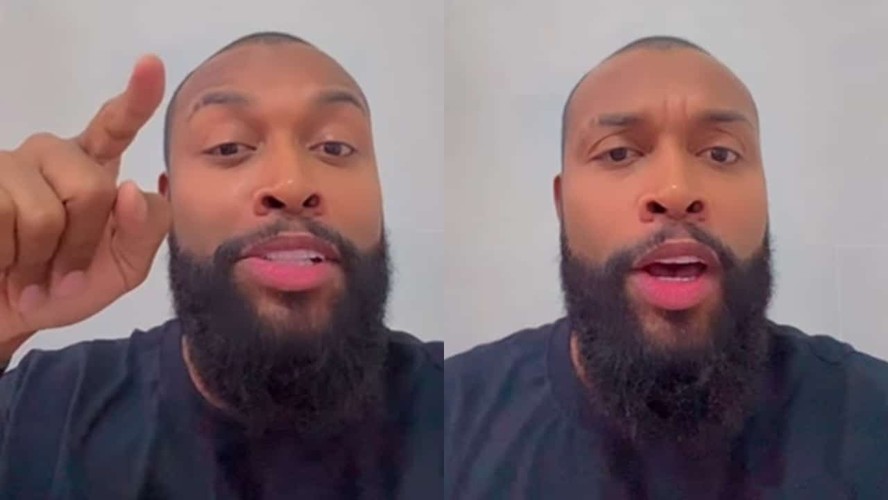 Ex-BBB Nego Di para em delegacia após destruir carro de homem com facão