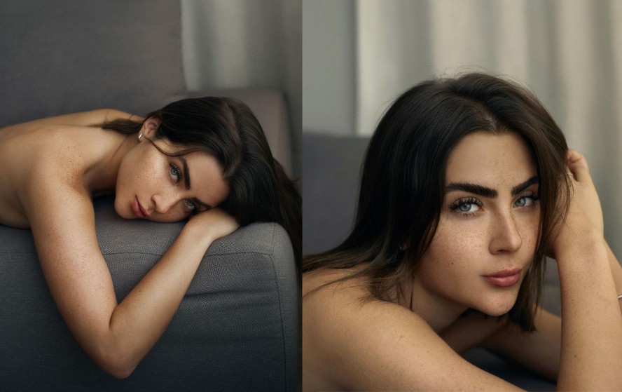 Jade Picon compartilha foto de topless e arranca elogios dos fãs: 'Beleza surreal'